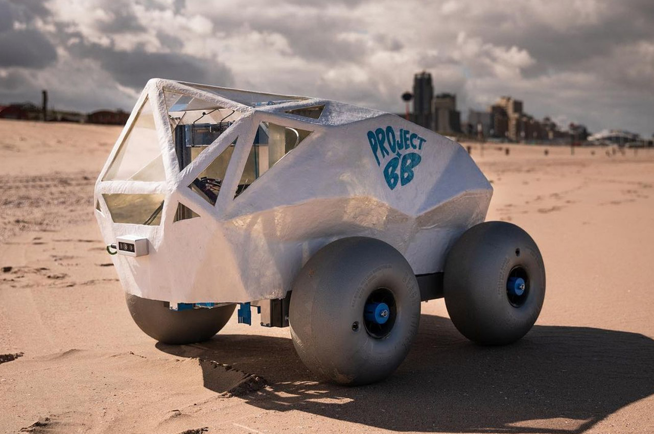 AI-Powered BeachBot Fights Litter Nuisance On Beaches - DailyAlts